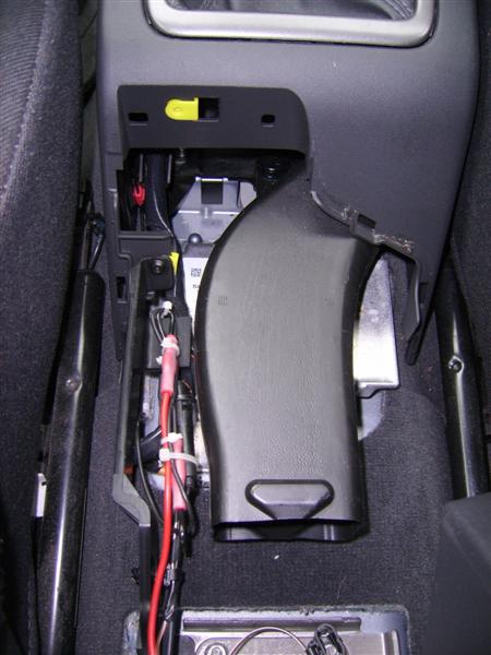 airbag control module - removing